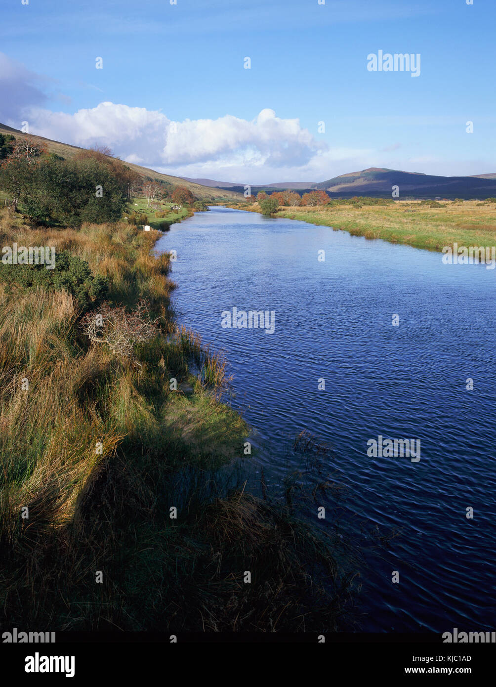 River and Landscape Stock Photo - Alamy