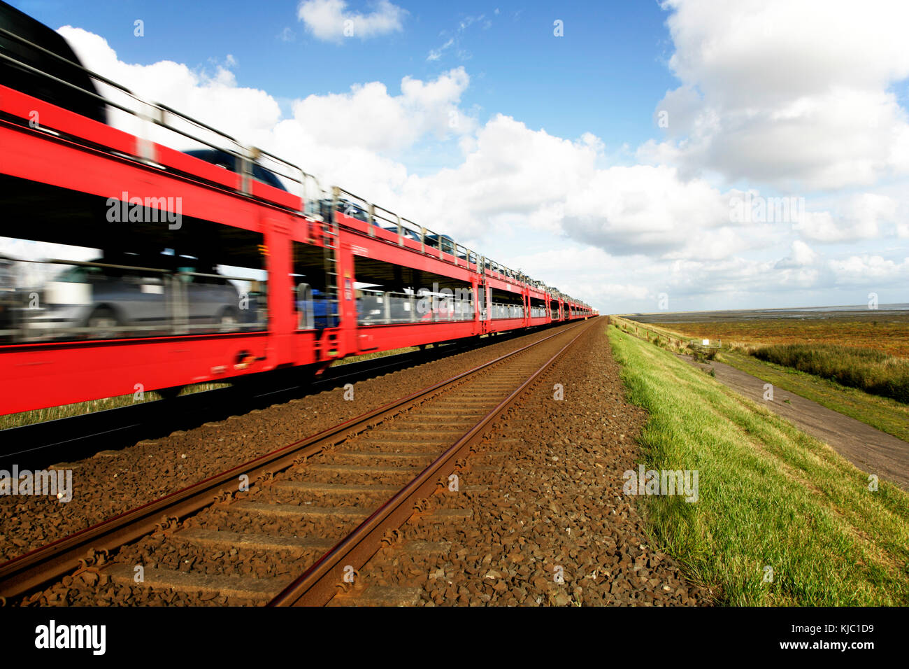 Train, Sylt, Germany Stock Photo - Alamy