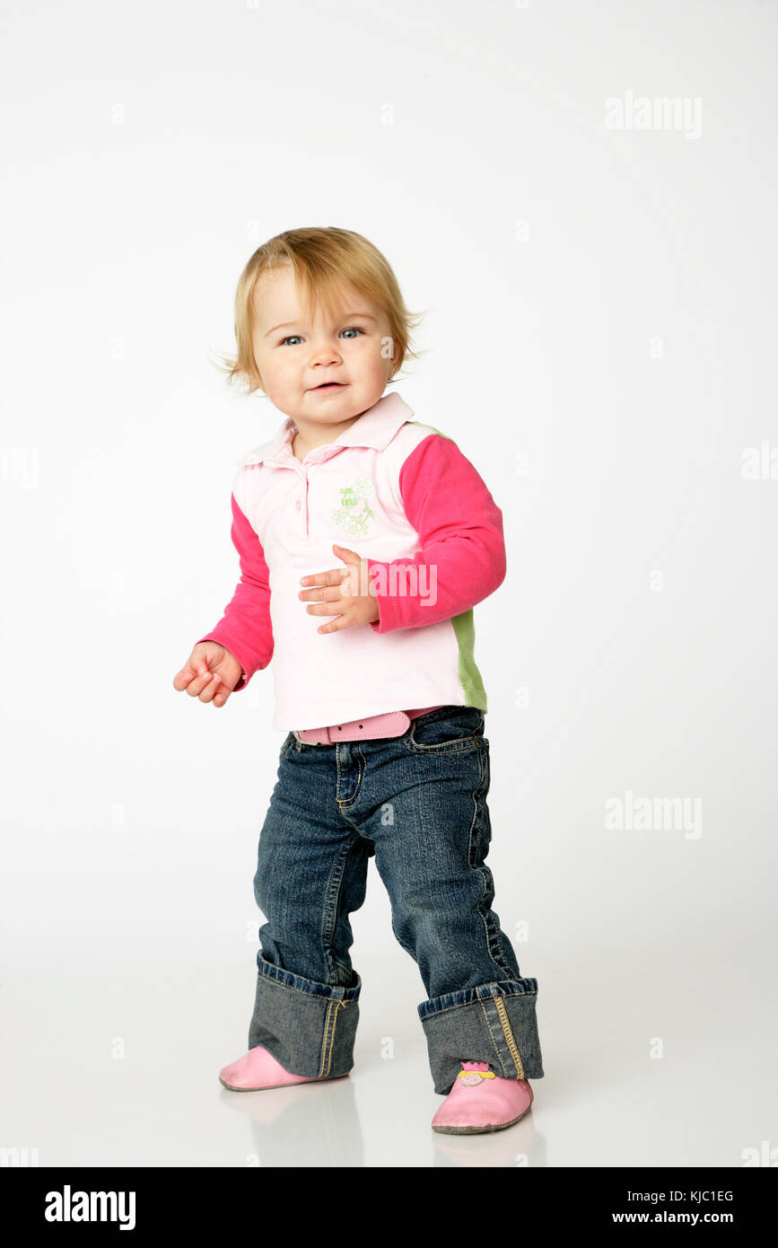 Portrait of Toddler Stock Photo - Alamy