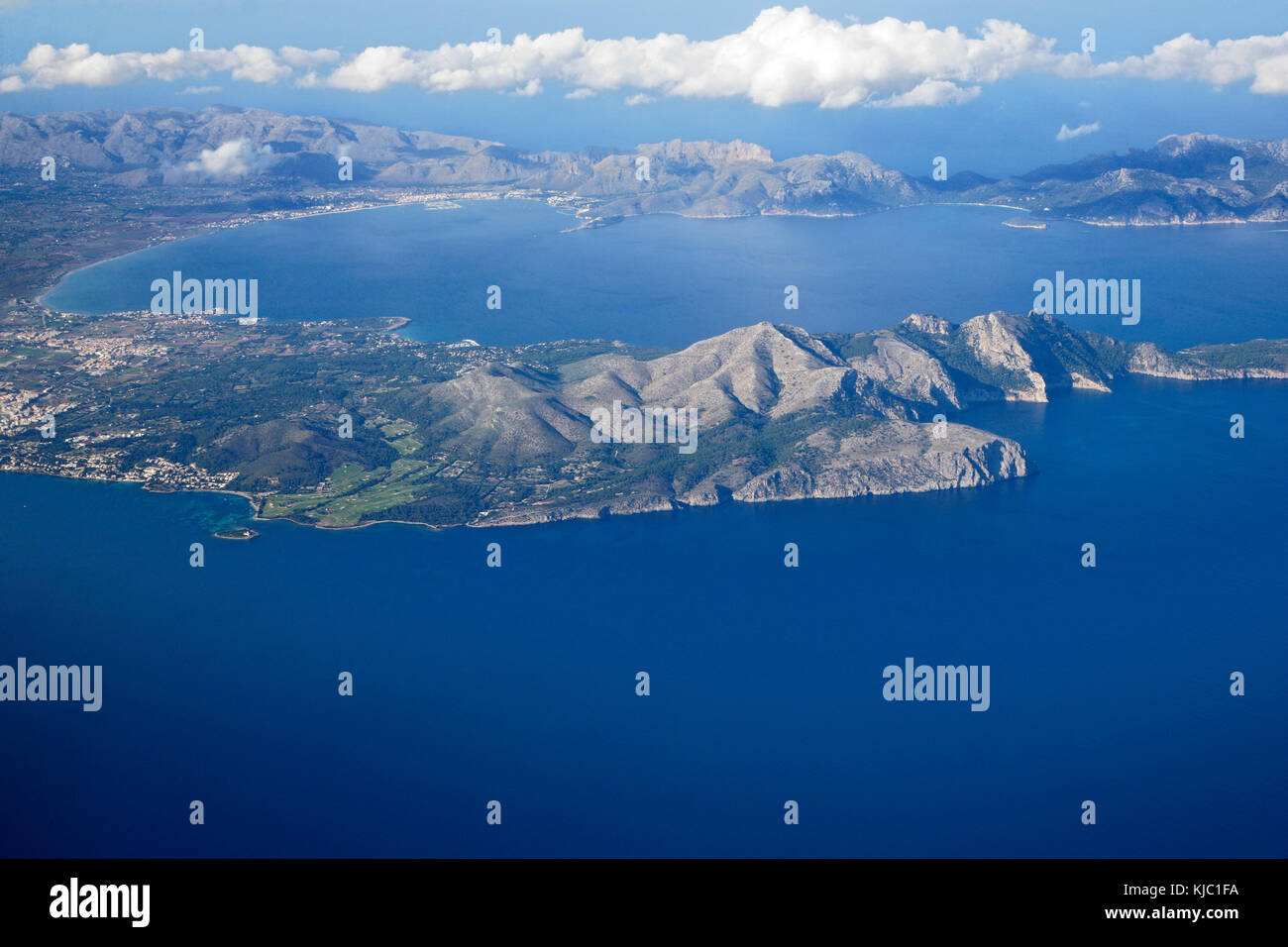 Aerial View of Majorca, Balearic Islands Stock Photo - Alamy