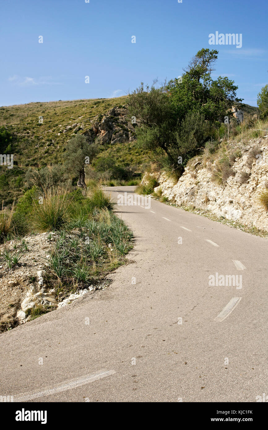 Road, Majorca, Spain Stock Photo - Alamy