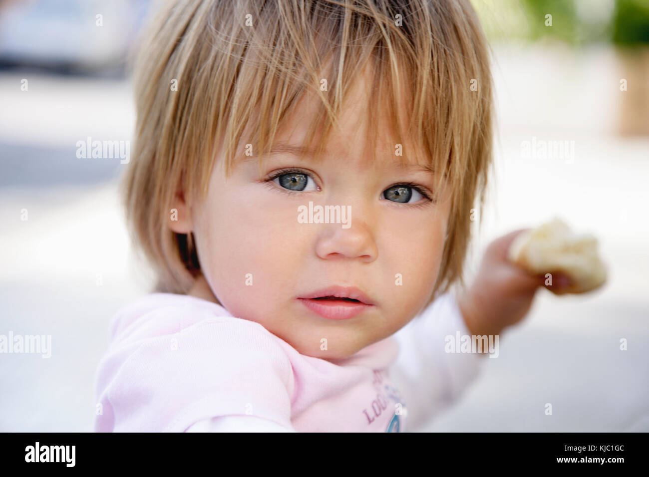 Portrait of Little Girl Stock Photo - Alamy