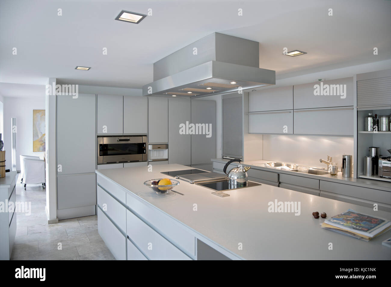 Interior of Kitchen Stock Photo - Alamy