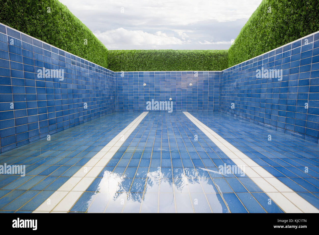 Inside Empty Swimming Pool Stock Photo - Alamy