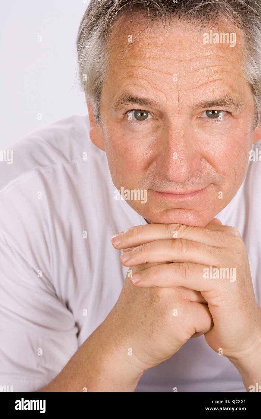 Portrait of Man Stock Photo - Alamy