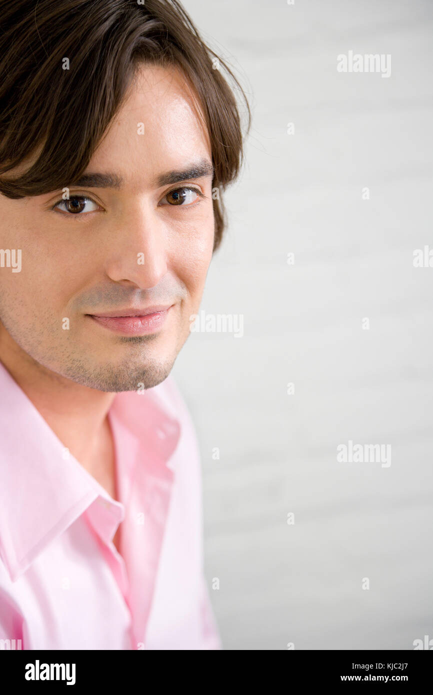 Portrait of Man Stock Photo - Alamy