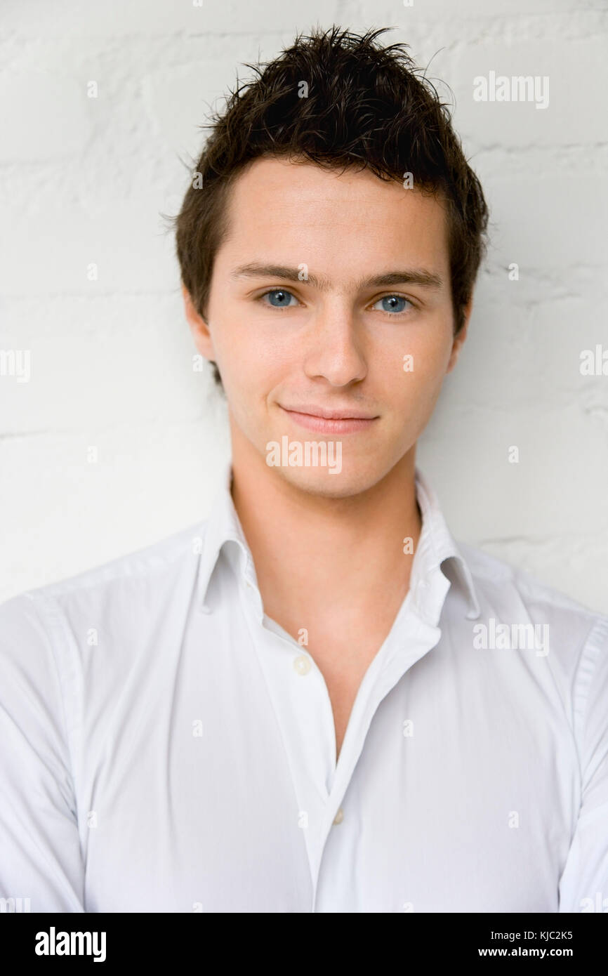 Portrait of Man Stock Photo - Alamy