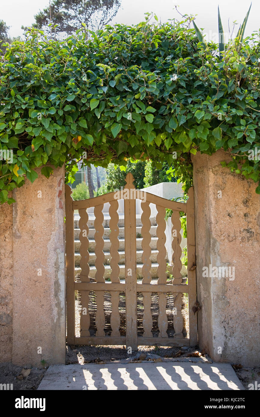 Close-up of Gate, Mallorca, Spain Stock Photo - Alamy