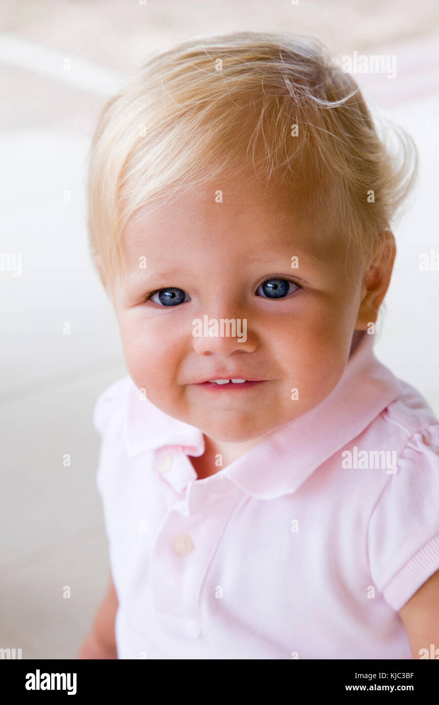 Portrait of Little Girl Stock Photo - Alamy