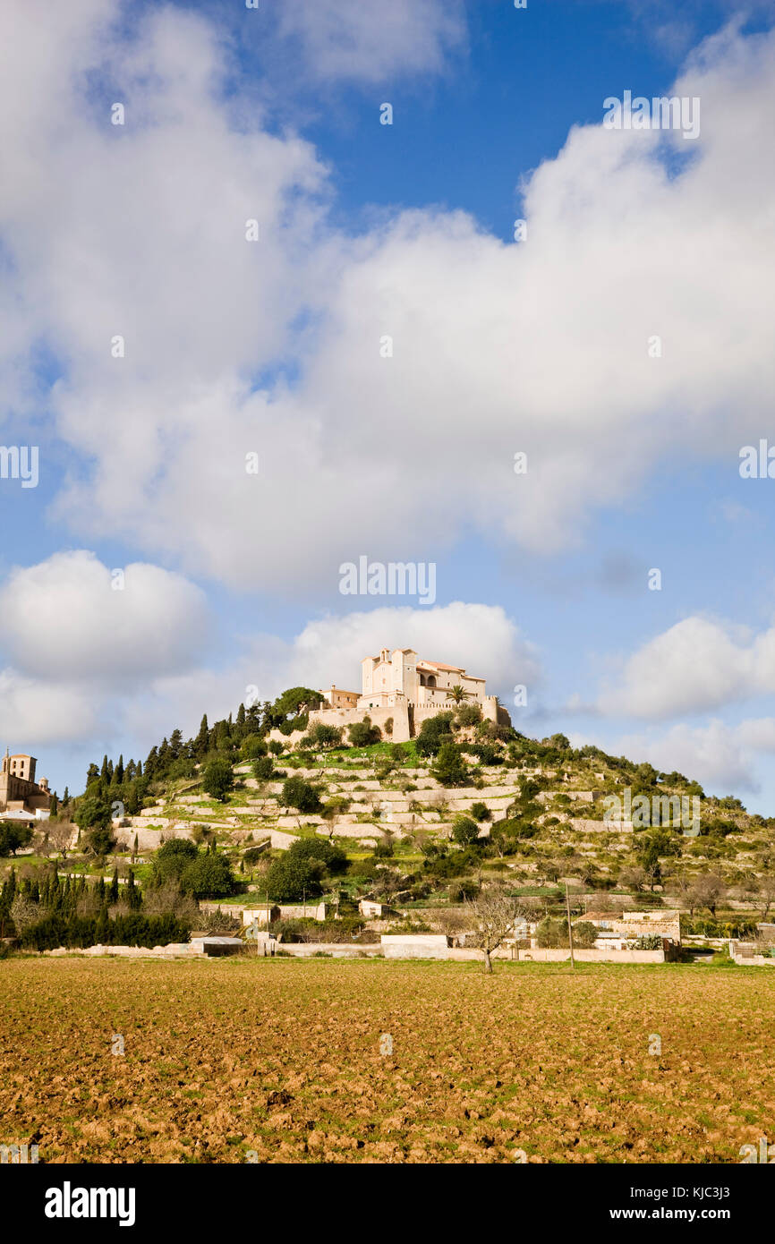 Castle in Arta, Mallorca, Spain Stock Photo - Alamy