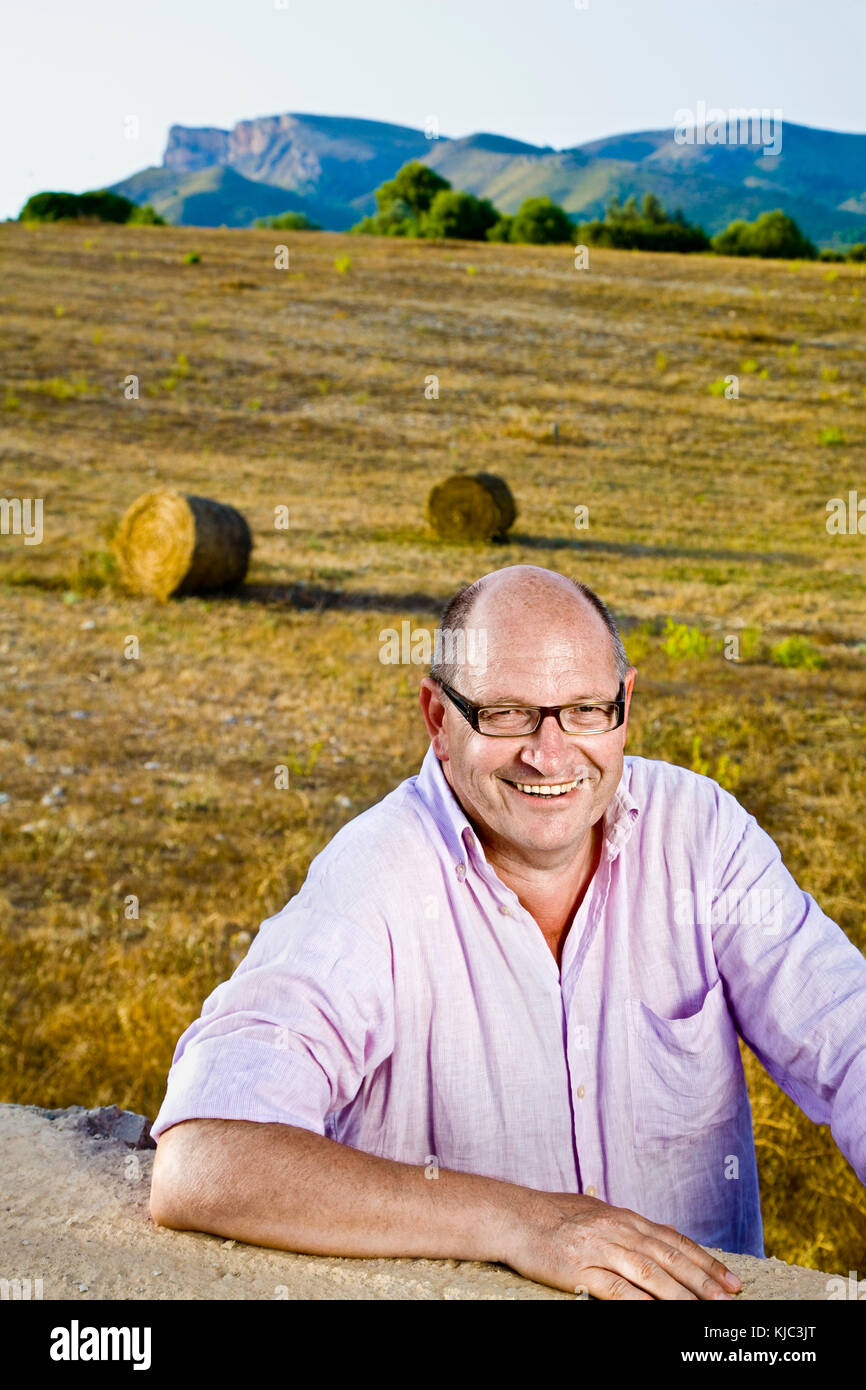 Portrait of Man Outdoors Stock Photo - Alamy