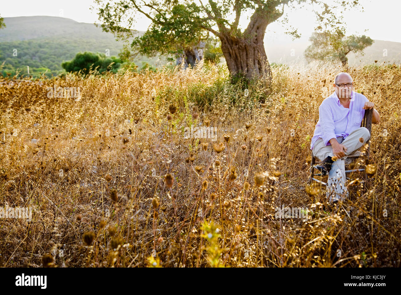Portrait of Man Outdoors Stock Photo - Alamy