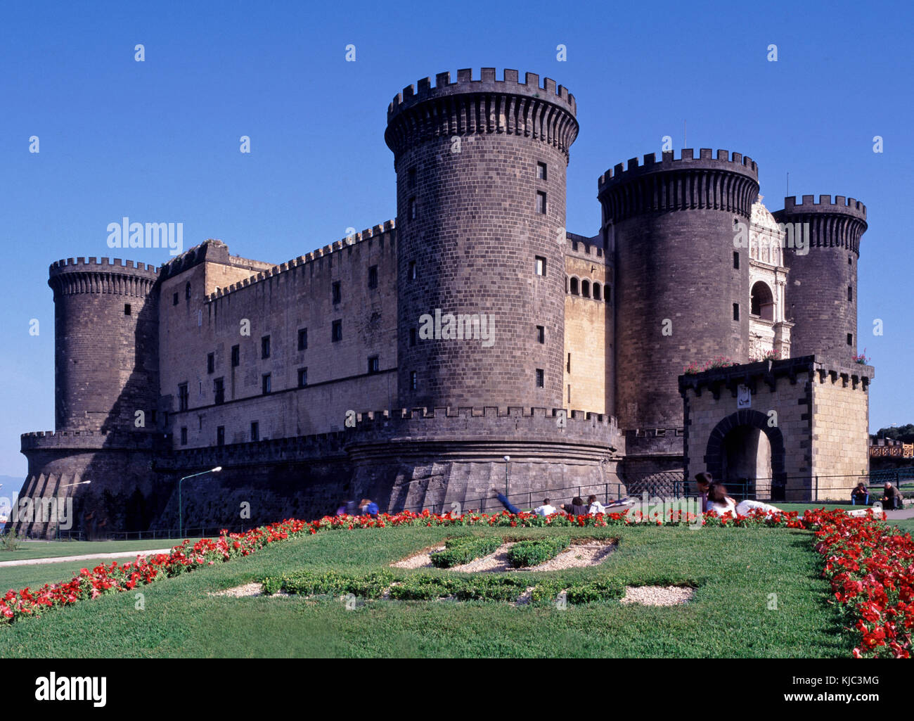 Naples castle hi-res stock photography and images - Alamy