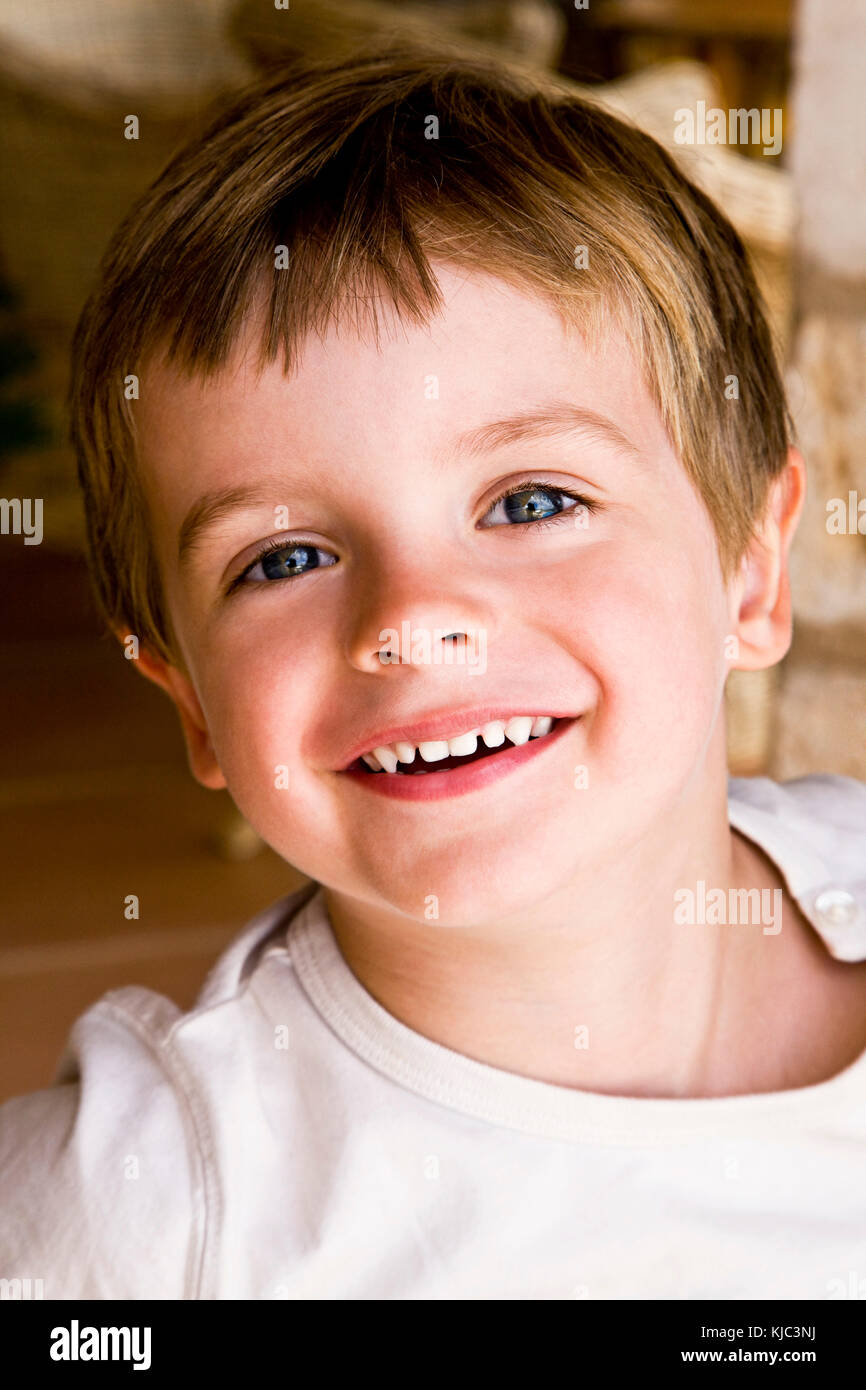 Portrait of Boy Stock Photo - Alamy