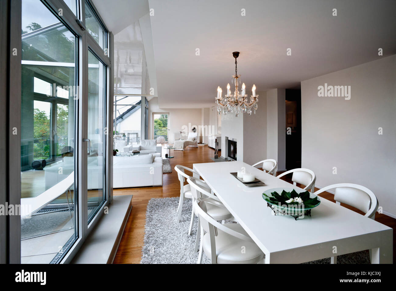 Interior of Modern Home Stock Photo - Alamy