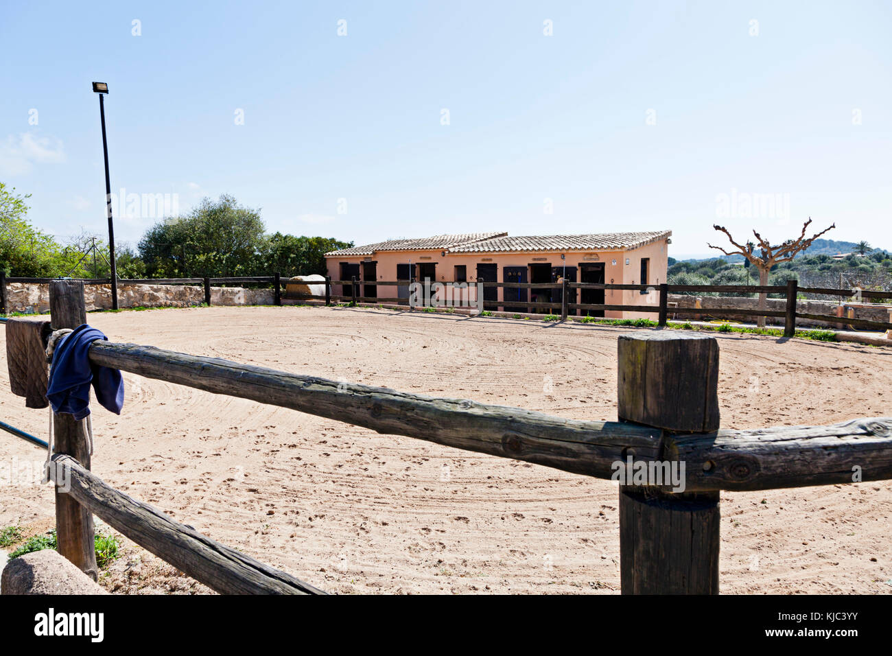 Horse Riding Ring Stock Photo - Alamy