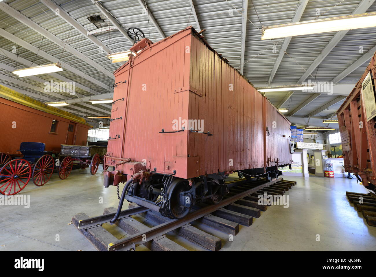 Railroad freight car brake hi-res stock photography and images - Alamy
