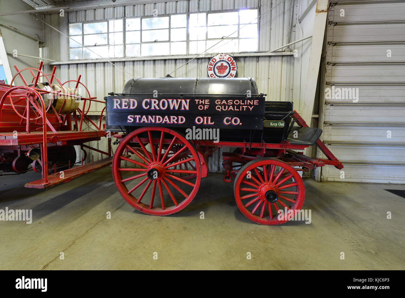 Vintage Gasoline truck Stock Photo - Alamy
