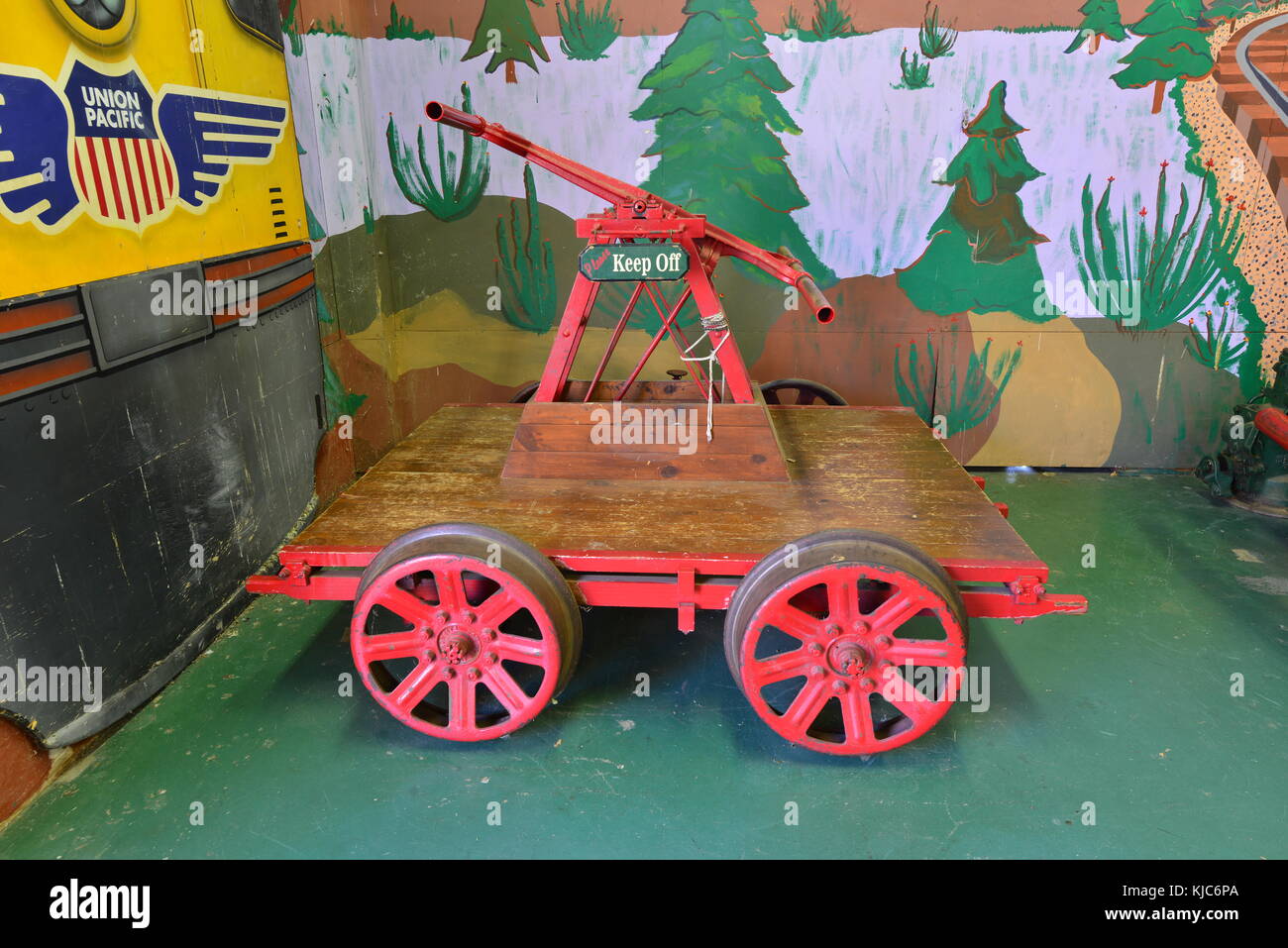 Handcar pump trolley hi-res stock photography and images - Alamy