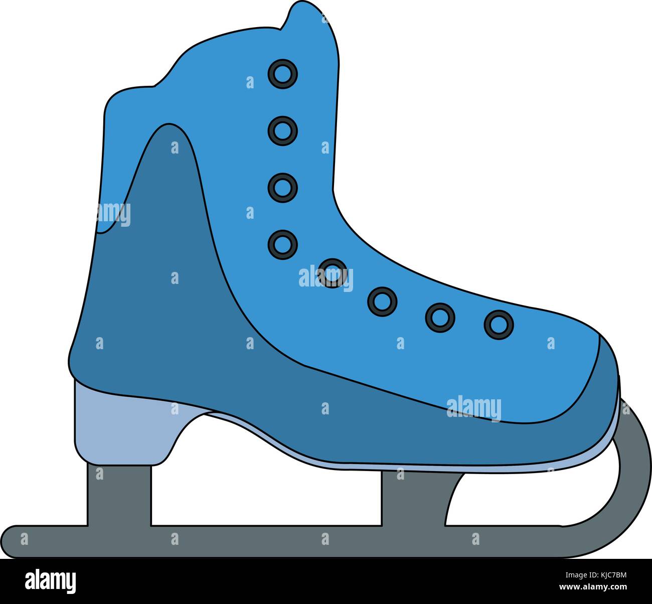 Ice skate symbol Stock Vector Image & Art - Alamy
