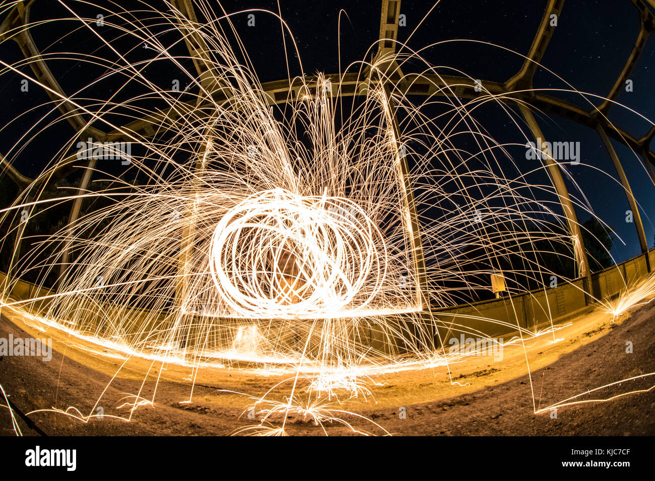 Steelwool spinning hi-res stock photography and images - Alamy