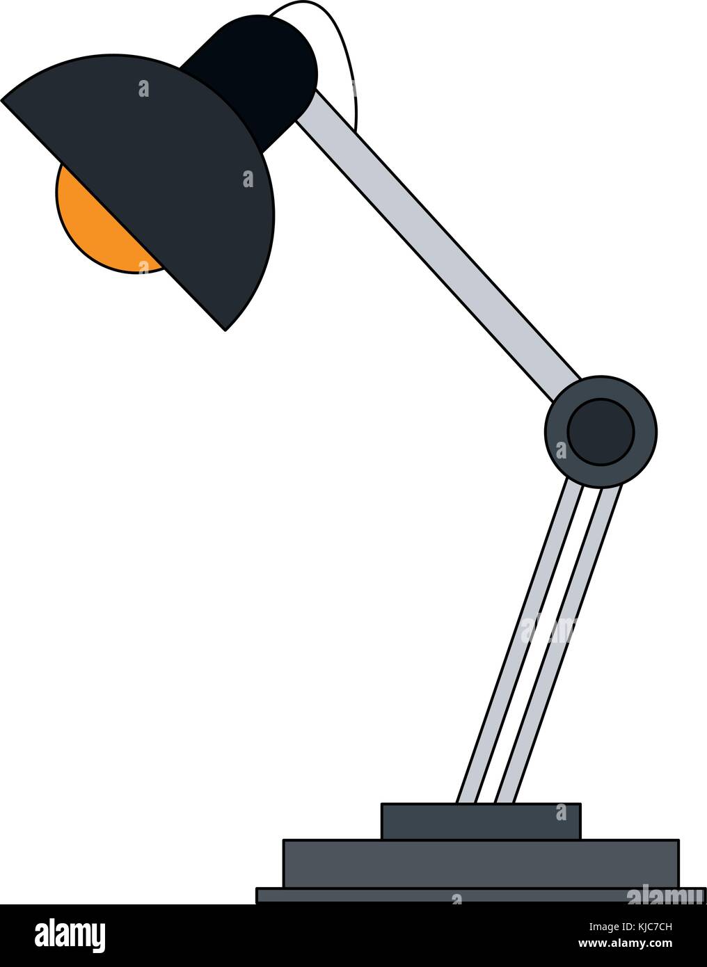 Desk light lamp Stock Vector Image & Art - Alamy