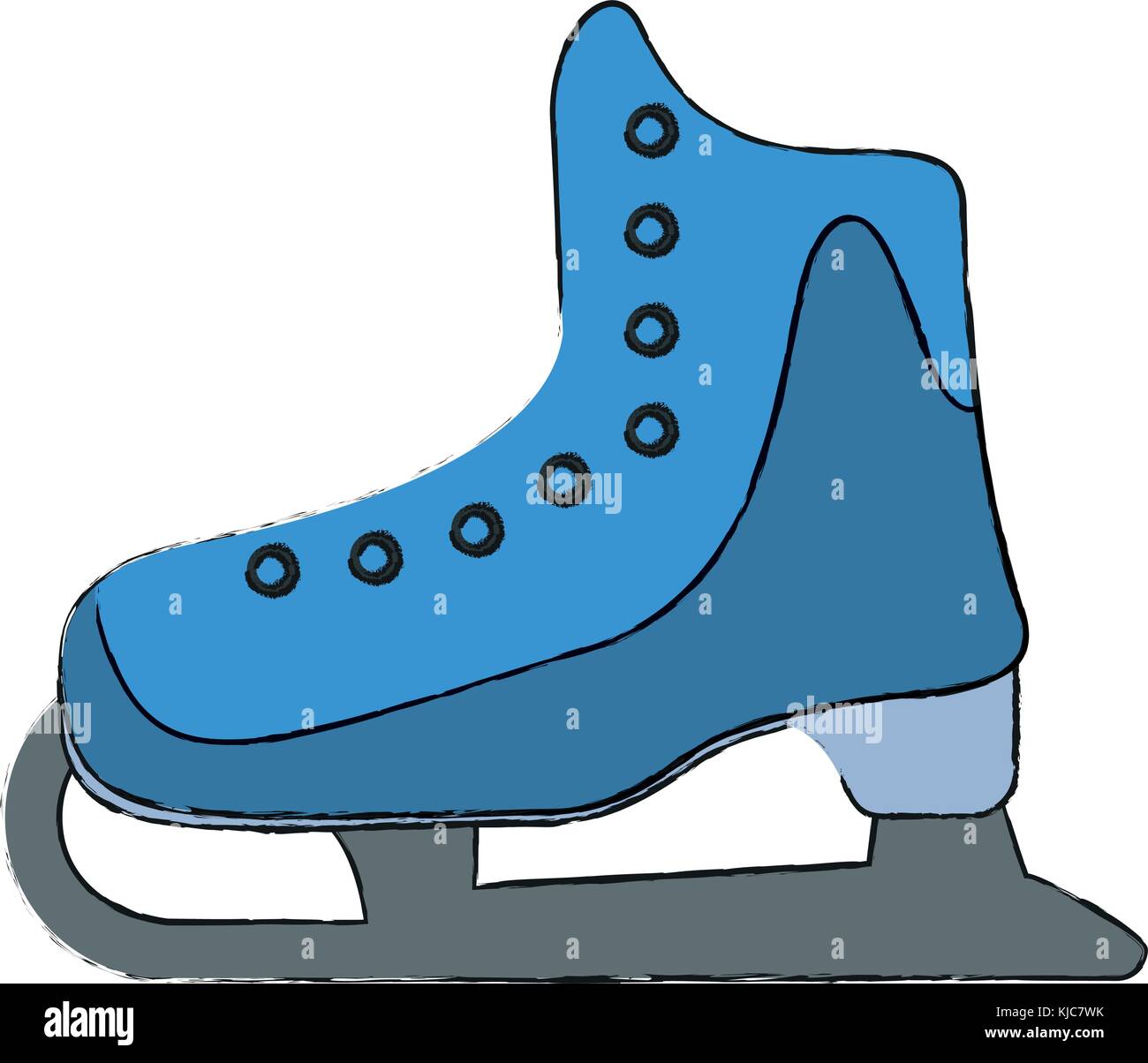 Ice skate symbol Stock Vector Image & Art - Alamy