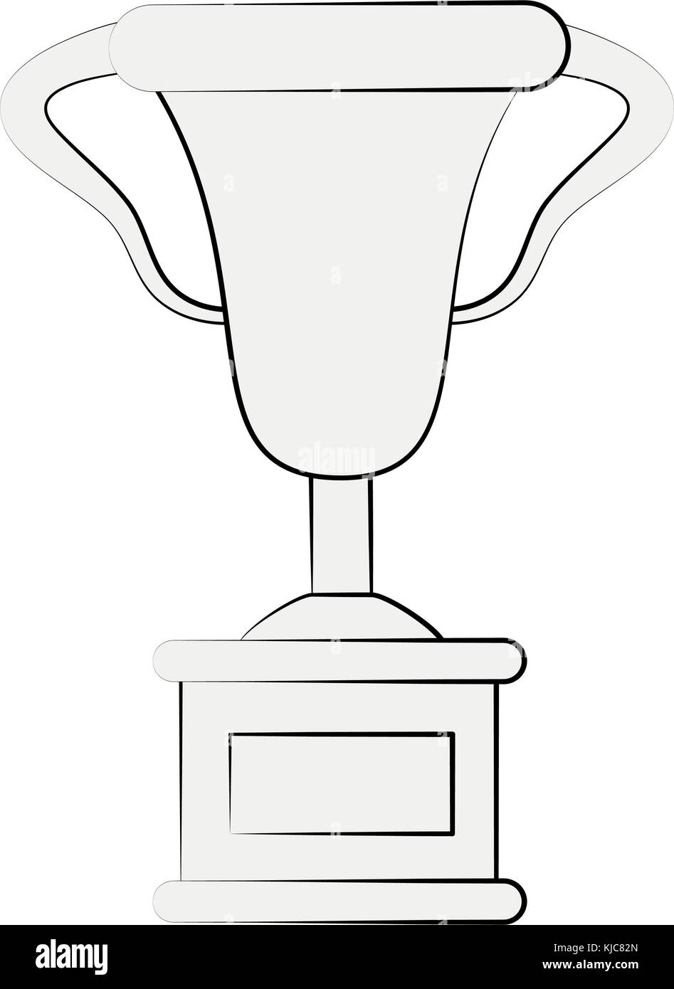 Cup trophy symbol Stock Vector Image & Art - Alamy