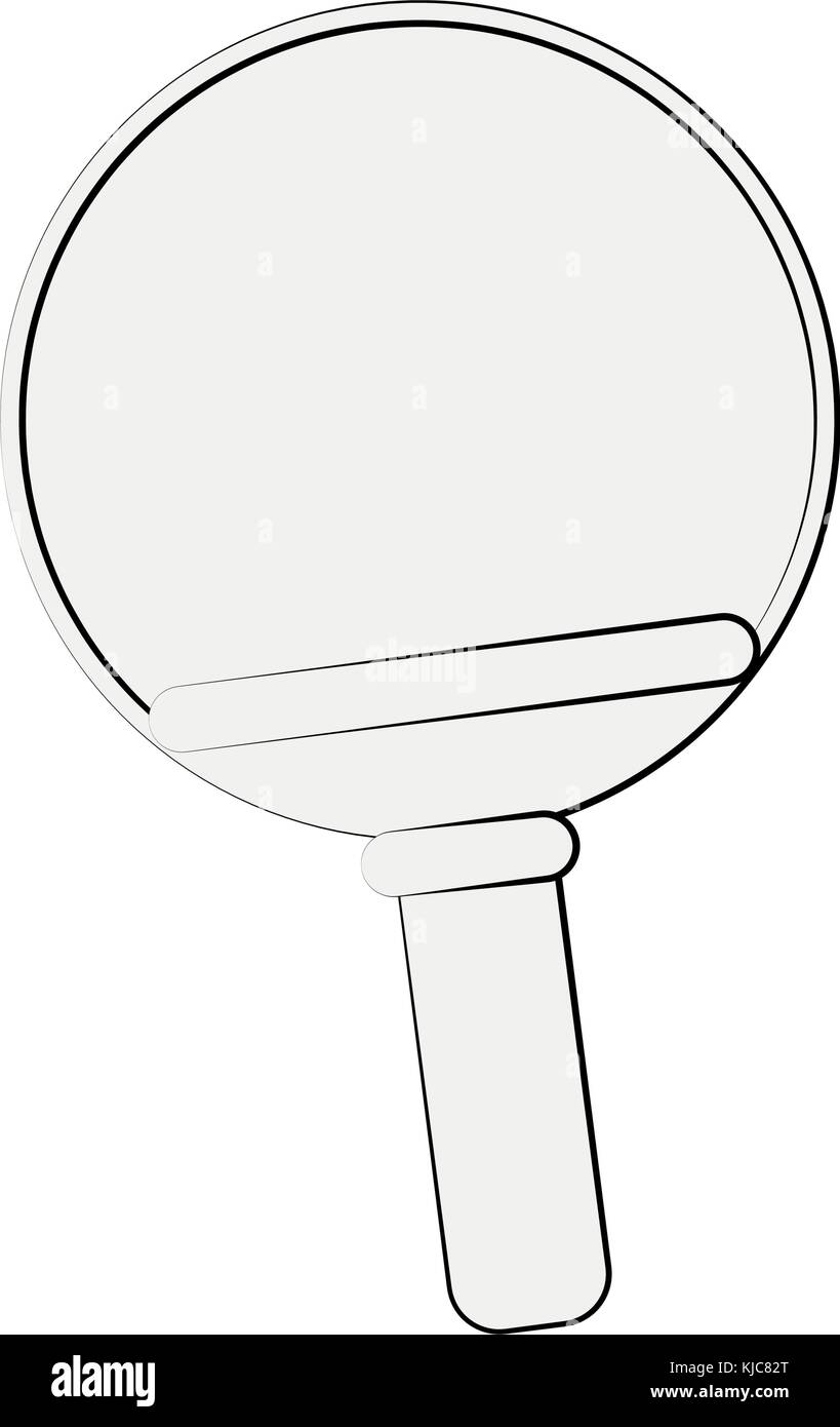 Ping pong racket Stock Vector Image & Art - Alamy