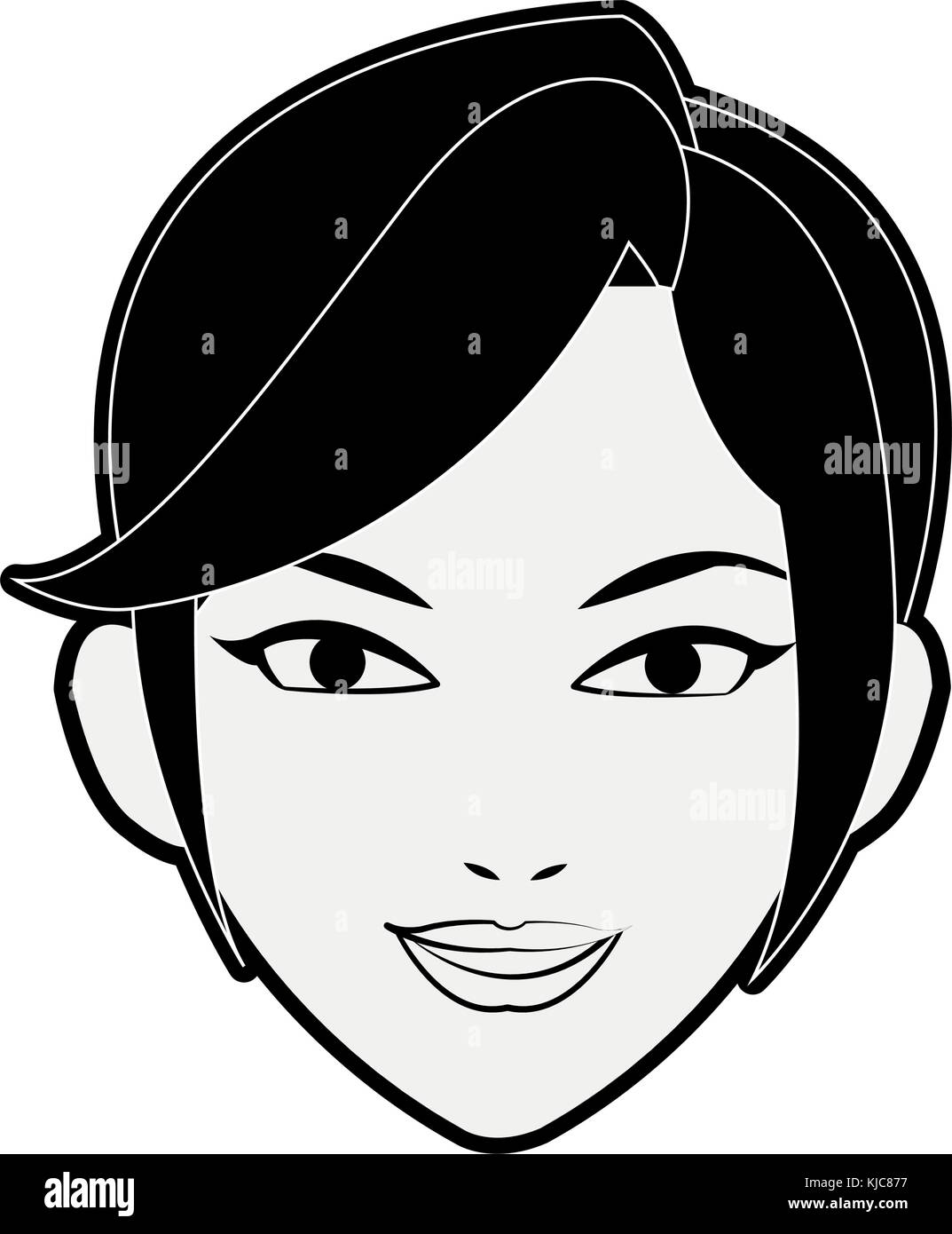 Woman attractive men looking Stock Vector Images - Alamy
