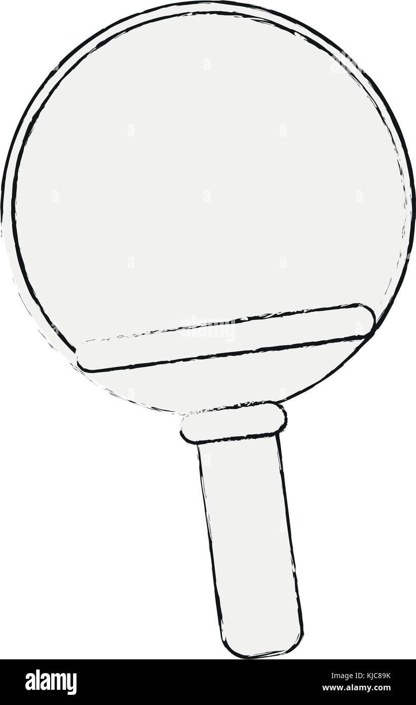 Ping pong racket Stock Vector Image & Art - Alamy