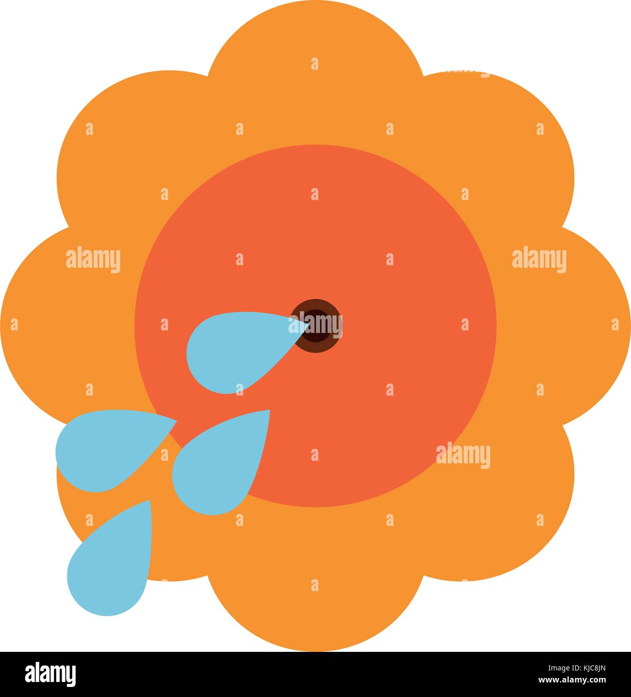 Squirting flower Stock Vector Images - Alamy