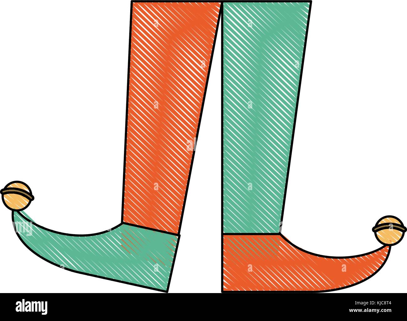 Jester boots cartoon Stock Vector Image & Art - Alamy