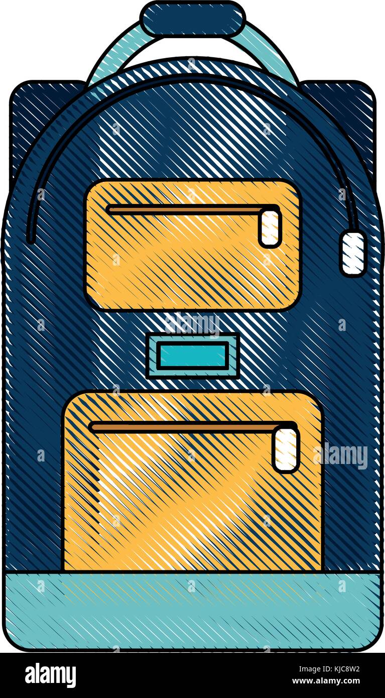 School backpack isolated Stock Vector Image & Art - Alamy