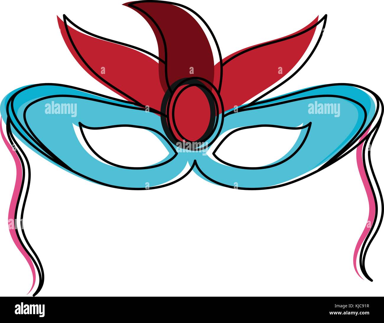 Mask ball vintage Stock Vector Images - Alamy