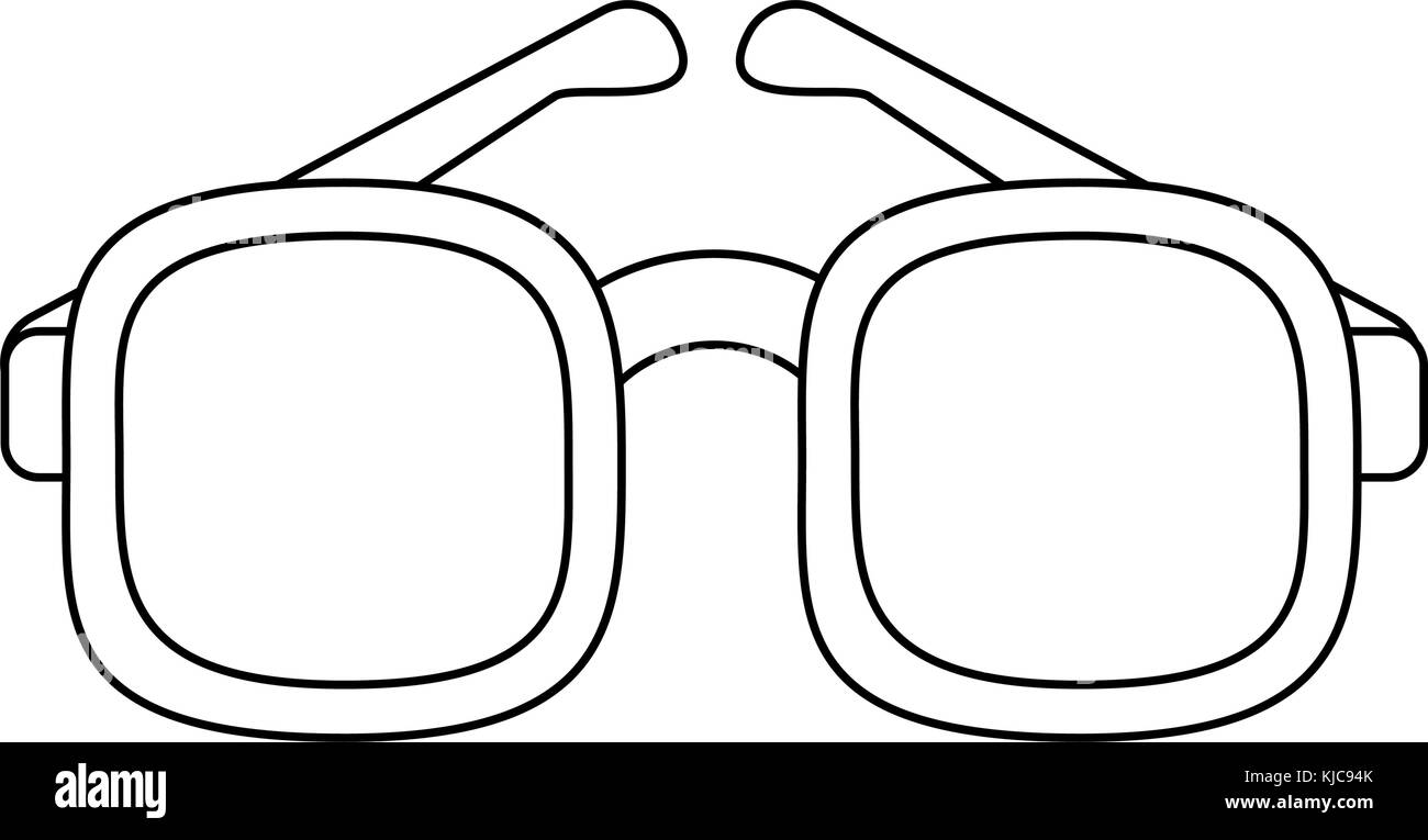 Round frame glasses Stock Vector Image & Art - Alamy