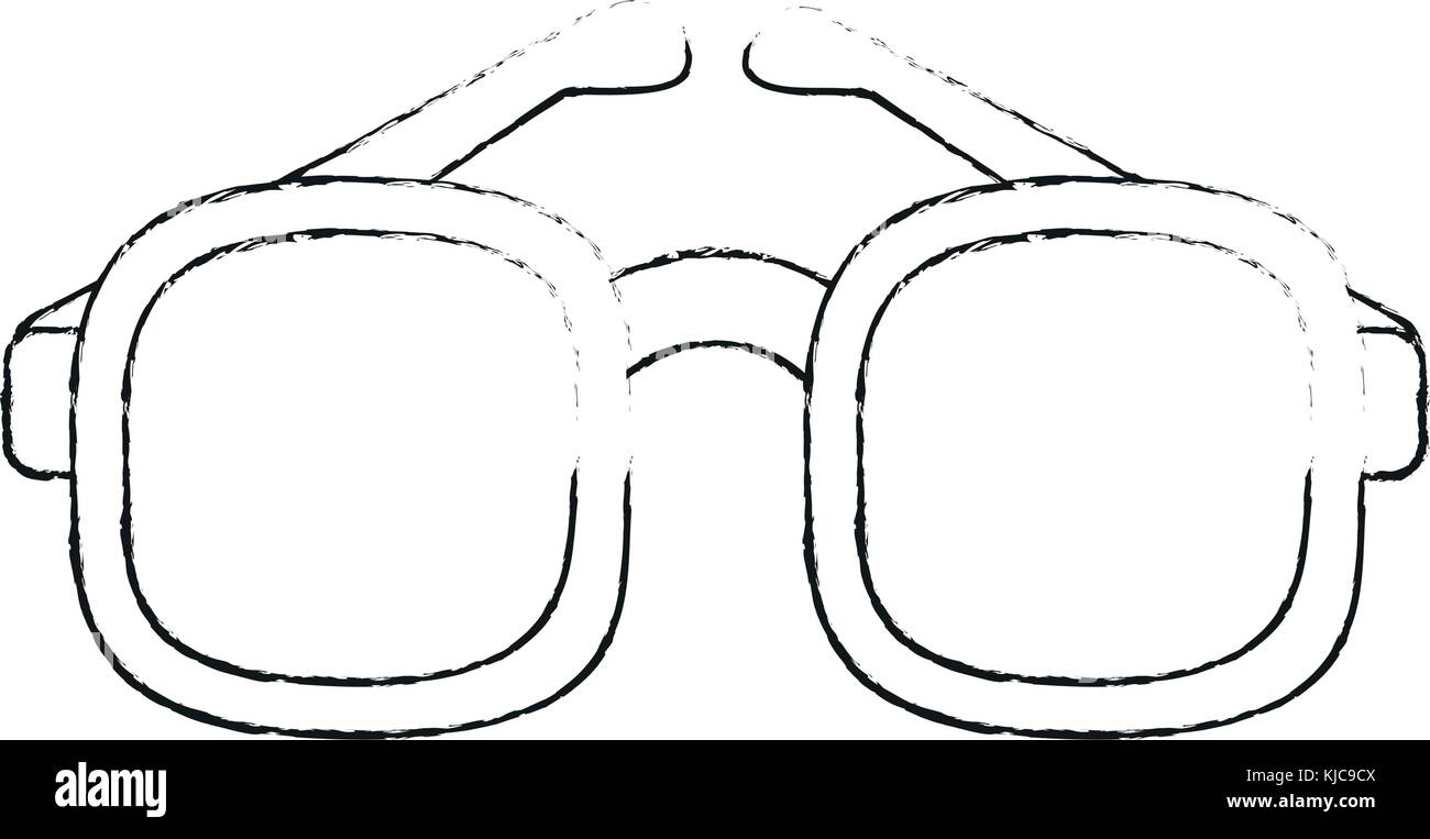 Round frame glasses Stock Vector Image & Art - Alamy