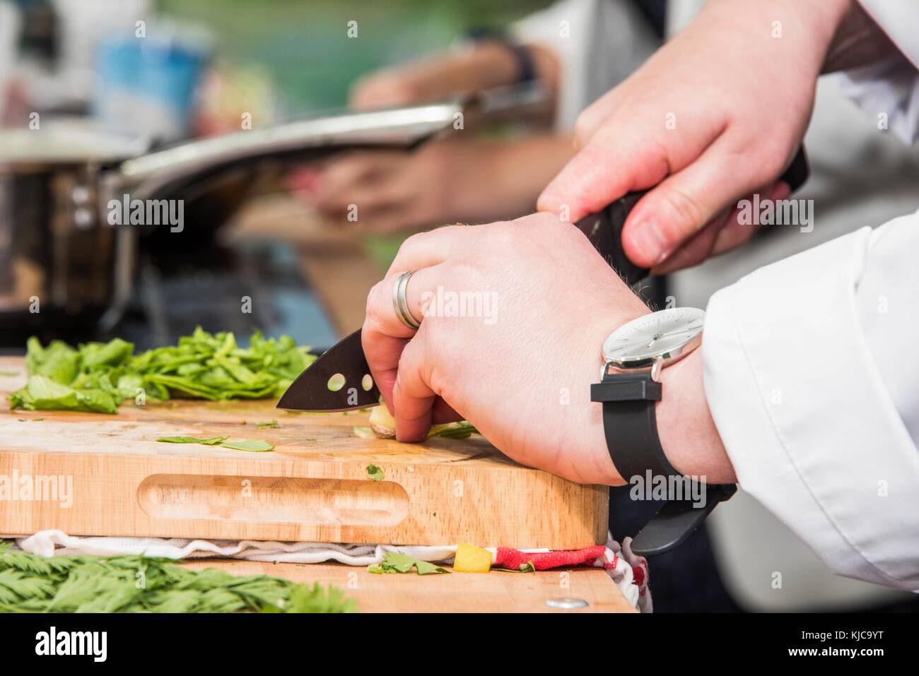Craig Wilson, The Kilted Chef Stock Photo - Alamy