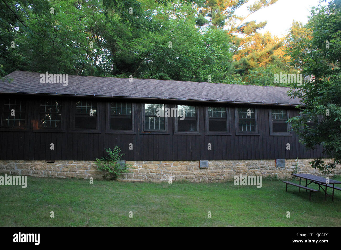 Gfp wisconsin tower hill state park building Stock Photo - Alamy