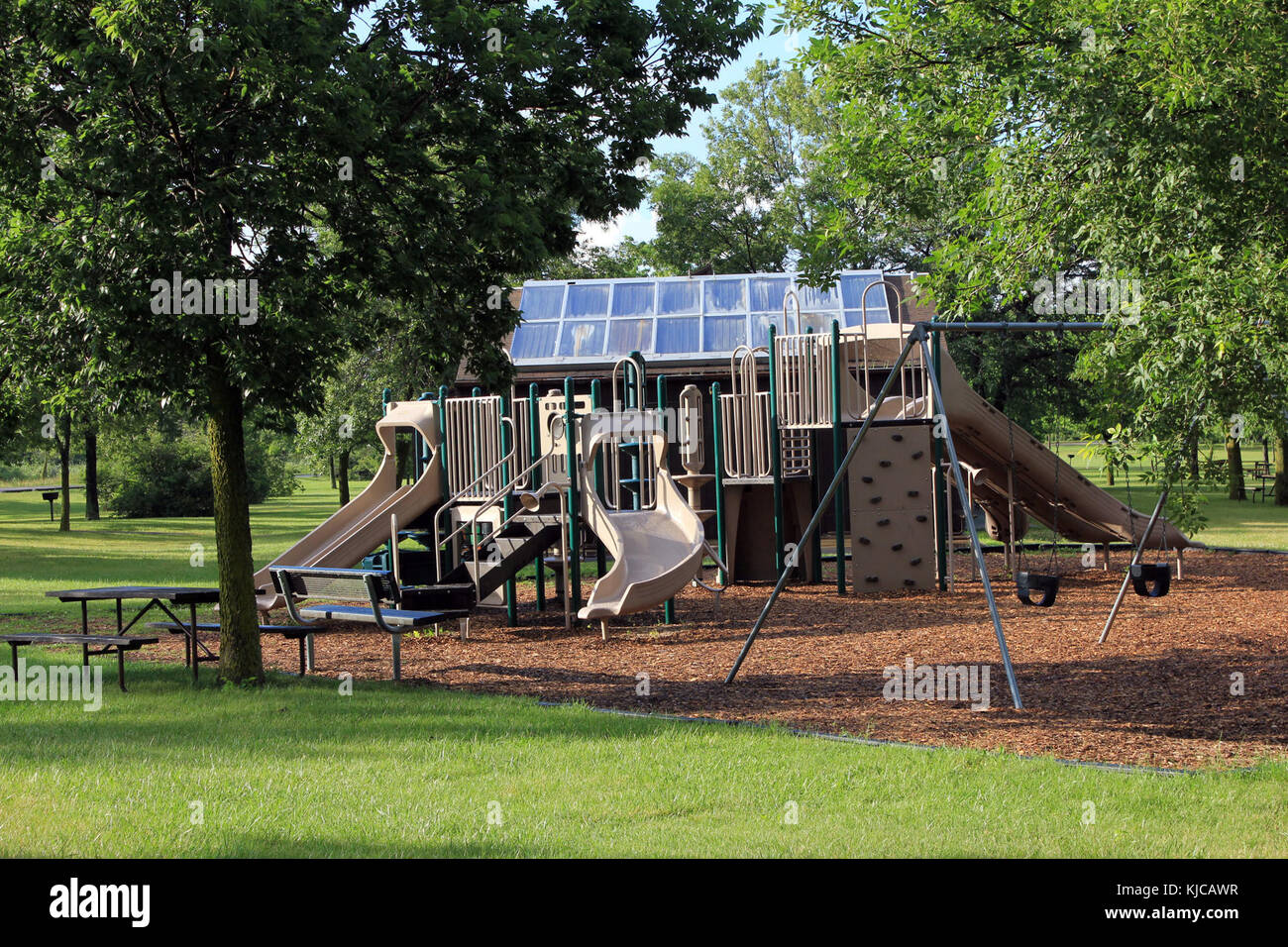 Gfp wisconsin richard bong state recreation area playground Stock Photo ...