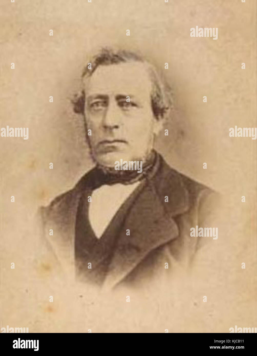 Christian Rasmussen 1815 1894 by Carl Bech Stock Photo - Alamy