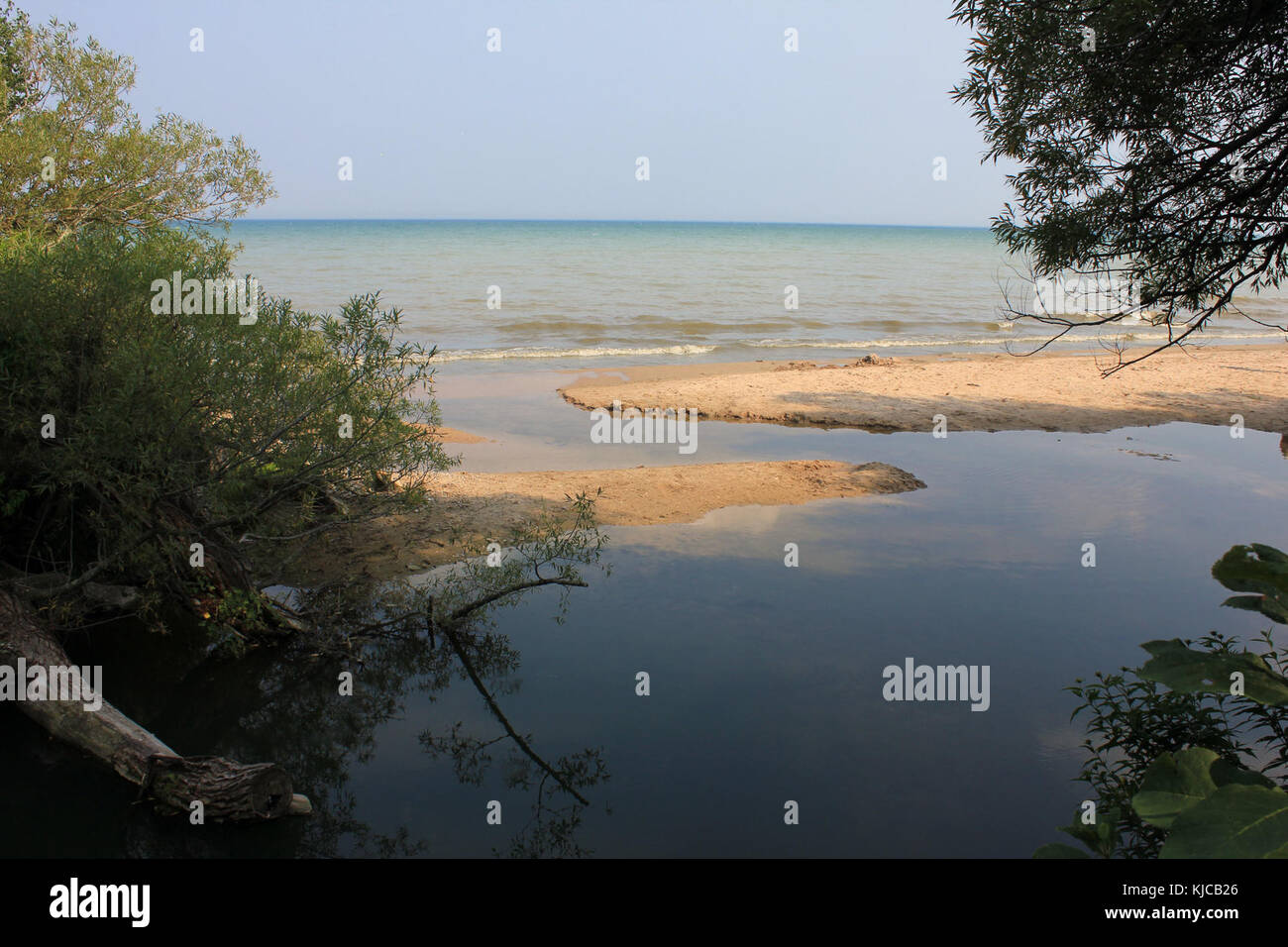 Gfp wisconsin fischer creek state park mouth of fischer creek Stock ...