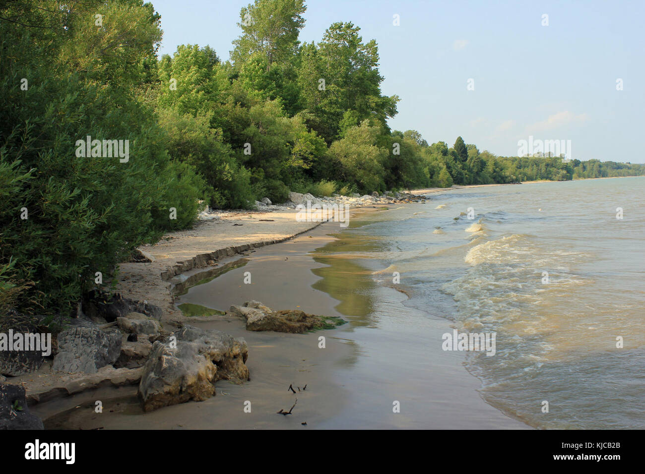 Gfp wisconsin fischer creek state park lakeshore Stock Photo - Alamy