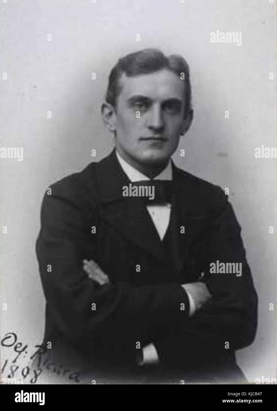 Olfert Ricard 1898 by J. Danielsen Stock Photo - Alamy