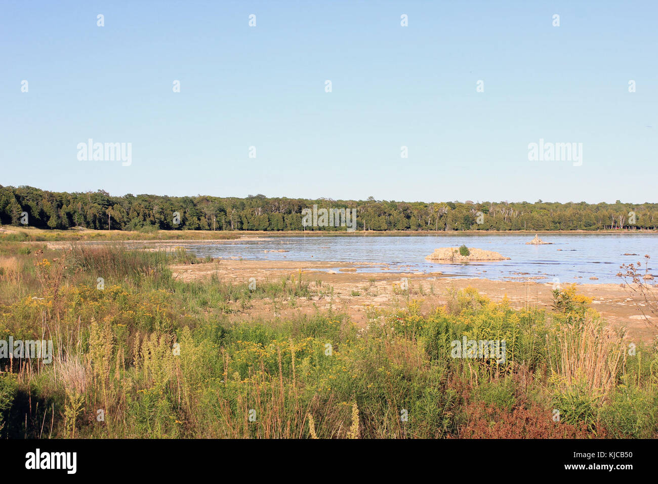 Gfp wisconsin washington island bay and shore Stock Photo - Alamy