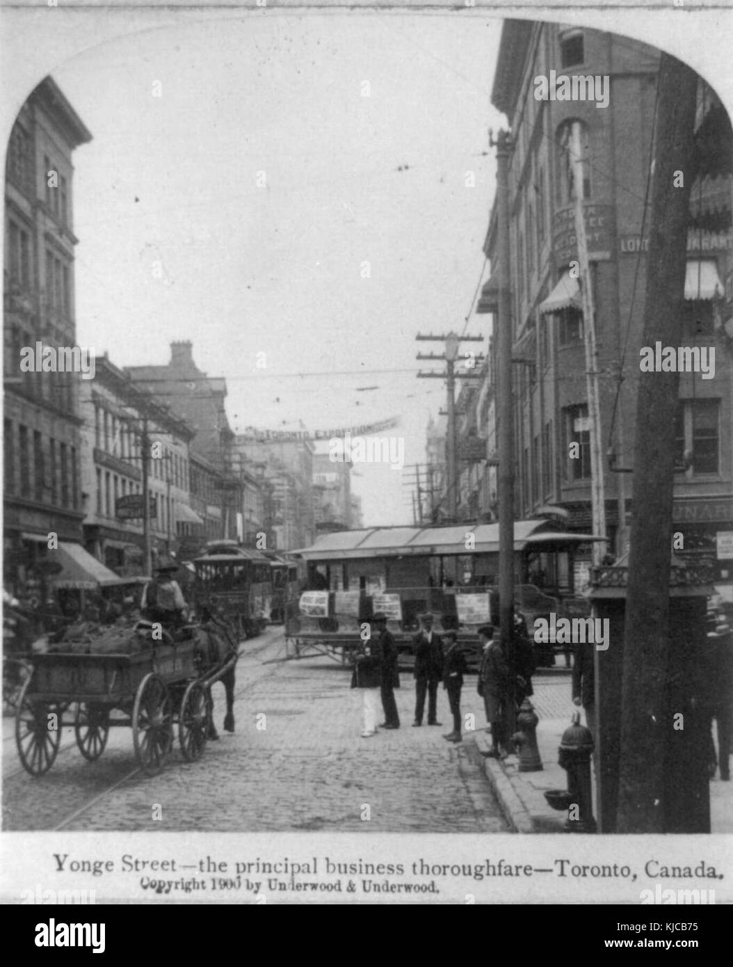 Yonge Street Toronto's Main Thoroughfare Stock Photo - Alamy