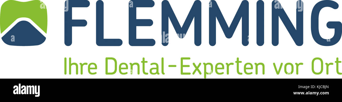 20130924 Logo Flemming Dental Final Stock Photo - Alamy