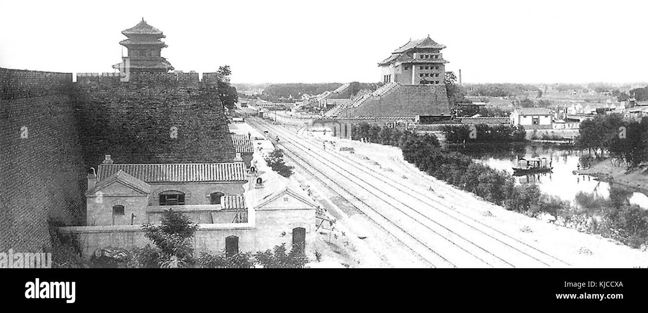 Beijing Chaoyangmen 1905 Stock Photo - Alamy