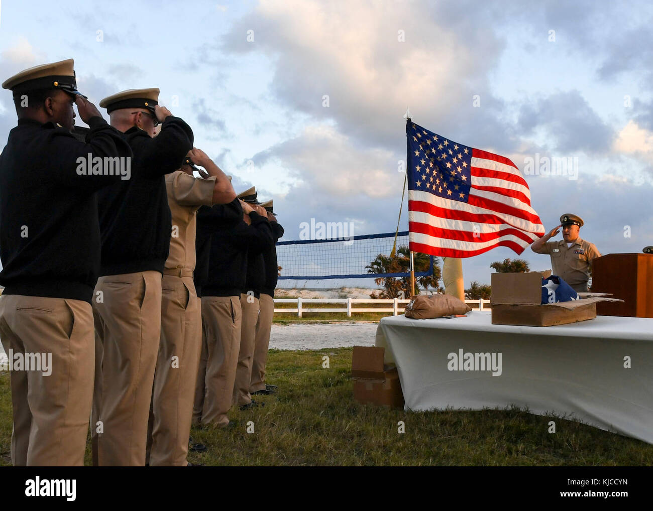 JACKSONVILLE, Fla. (Nov. 14, 2017) U.S. Navy Chief Petty Officers ...