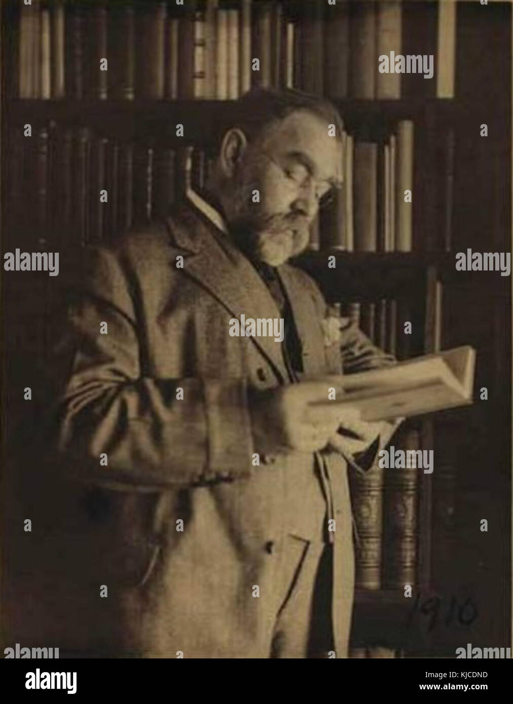 Alfred Raavad 1848 1933 1910 Stock Photo - Alamy